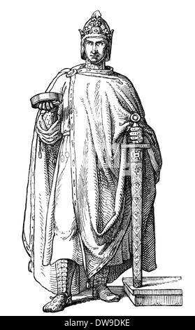 Ottone il Grande Imperatore del Sacro Romano Impero, 955 Foto stock - Alamy
