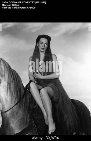 Maureen O'Hara / Lady Godiva di Coventry / 1955 diretto da Arthur Lubin ...