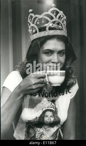 Nov. 11, 1976 - Miss Giamaica è Miss Mondo 1976: presso la Royal Albert ...