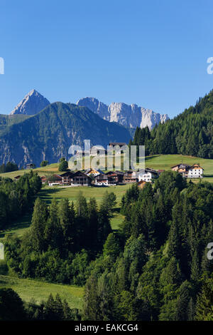 Le Alpi Carniche, villaggio della Nostra, Nostra, Lesachtal, Hermagor ...