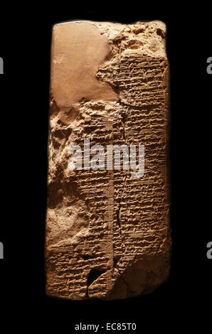Sumeri " King List' 1800 BC. Descrizione di Gilgamesh il sovrano di ...