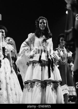 Miss Mondo concorrenza presso il Royal Albert Hall, il 20 novembre 1970 ...