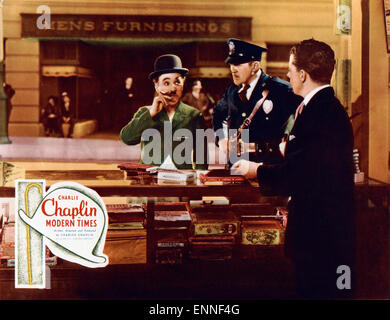 I tempi moderni, USA 1936, aka: Moderne Zeiten, Regie: Charles Chaplin ...