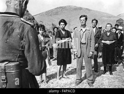 Jean-Paul Belmondo, Sophia Loren / due donne 1960 diretto da Vittorio ...