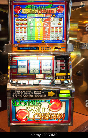 Le slot machines nel casino a bordo di Royal Caribbean 'grandeur dei ...