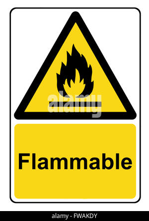 Segno di pericolo con sostanze esplosive simbolo Foto stock - Alamy