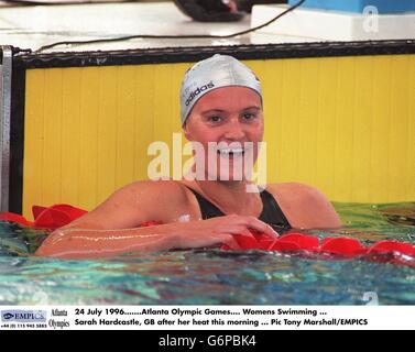 24 luglio 1996. Giochi Olimpici di Atlanta. Nuoto donne. Franziska Van ...