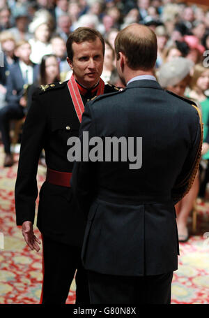 Il brigadiere Paul Nanson è fatto un CBE (Comandante dell'Ordine dell ...