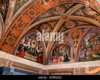 Gli affreschi di Raffaello, la Sala di Costantino, Affresco, Fresko ...