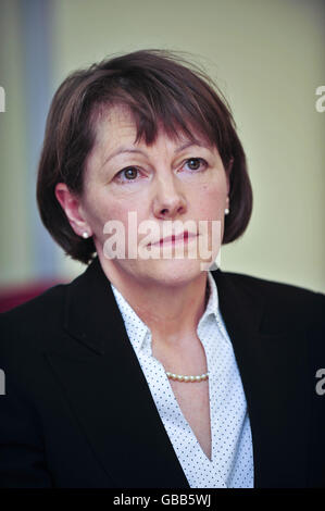 Janice Lawrence ad una conferenza stampa nella sede della polizia di ...