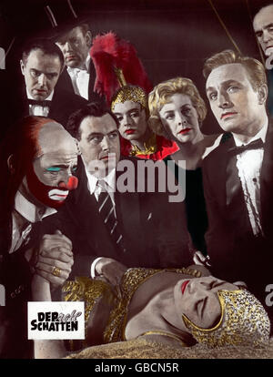 Circus degli orrori, aka: Der rote Schatten, Großbritannien 1960, Regie: Sidney Hayers ...