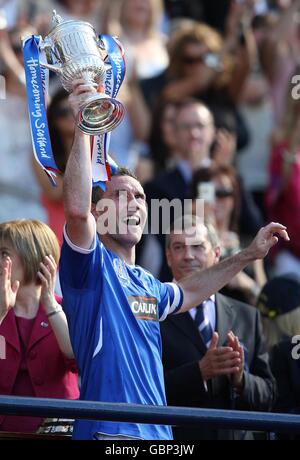 Calcio - la Coppa nazionale in casa - finale - Rangers / Falkirk ...