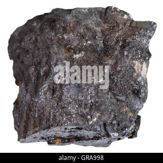 Antracite Carbone. Roccia sedimentaria campione Foto stock - Alamy