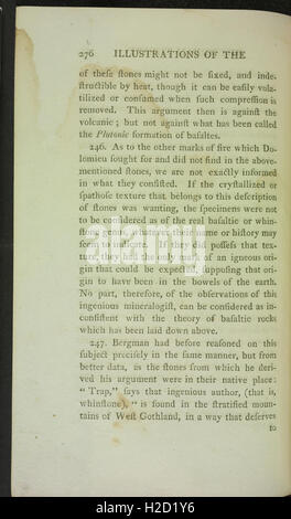 Questa pagina di "Illustrations of the Huttonian Theory of the Earth ...