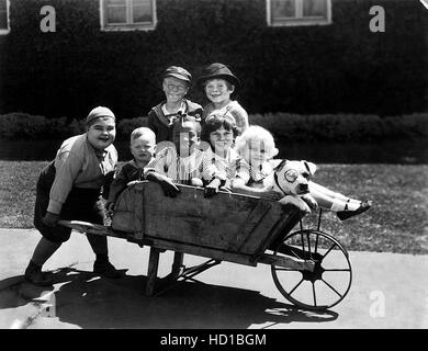 LITTLE RASCALS, Jay R. Smith, Jean Darling, Joe Cobb, Farina (Allen ...