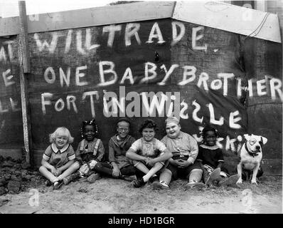 LITTLE RASCALS, Jay R. Smith, Jean Darling, Joe Cobb, Farina (Allen ...
