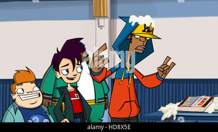 RANDY CUNNINGHAM: 9TH GRADO NINJA, l-r: Annibale McFist, Mort Weinerman ...