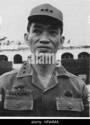 Lt. Gen. Ngo Quang Truong, right, talks with a district chief after ...