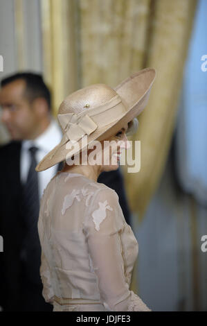Roma, visita al Quirinale dei Reali di Olanda, nella foto : Sergio ...