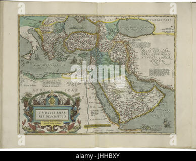 La mappa di Abraham Ortelius dell'Impero Ottomano è un'opera ...
