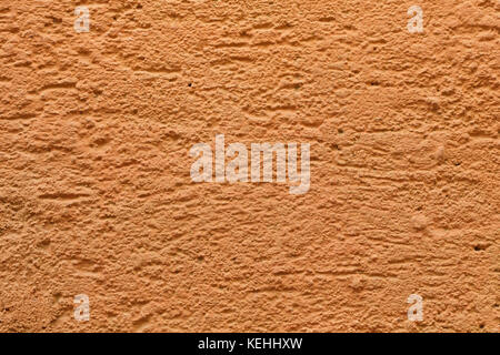 Giallo Ocra in stucco dipinto parete. Texture di sfondo Foto stock - Alamy