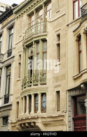 Hotel Solvay a Bruxelles, costruito in stile Art Nouveau di Victor ...