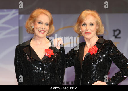 Alice und Ellen Kessler - Die Kessler Zwillinge bei einem TV ...