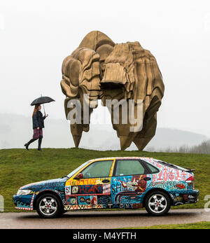 Helen Tulloch passeggiate passato Darktown Turbo Taxi dall artista ...