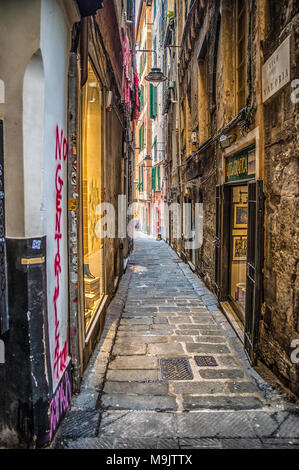 Caruggi, Genova, liguria, Italy Foto & Immagine Stock: 41626572 - Alamy