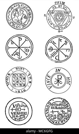 GRIMOIRES - talismani talismani magici sono figure progettato per ...