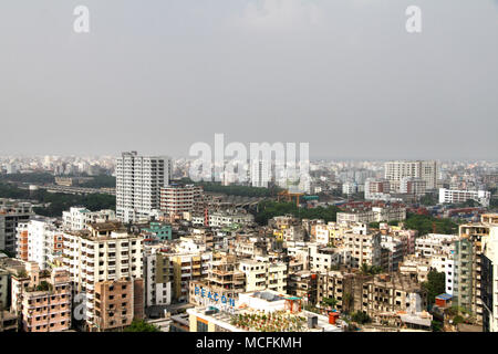 Vista superiore della città di Dhaka, Bangladesh Foto stock - Alamy