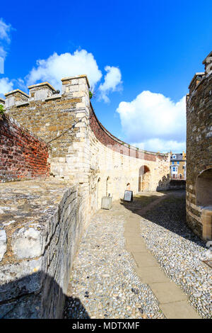 Il castello di trattativa, uno dei più belli in stile Tudor castelli di artiglieria in ...