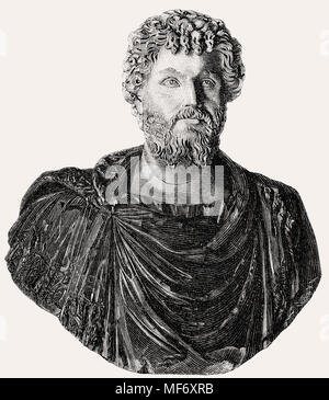 Settimio Severo (145-211), noto anche come Severus. Imperatore romano ...