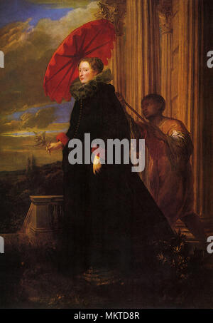 'Marchesa Elena Grimaldi, moglie del Marchese Nicola Cattaneo', C1623 ...