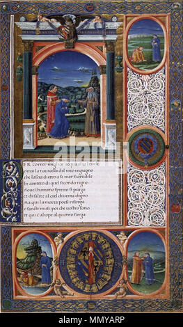 Guglielmo Giraldi - frontespizio al purgatorio da Dante - WGA09491 Foto ...