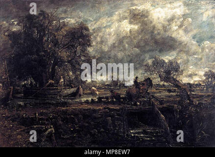 Il cavallo saltando 1825. 731 John Constable - il salto Cavallo ...