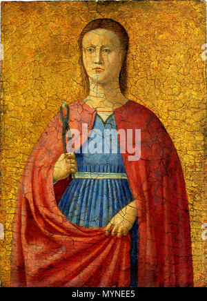 Sant'Apollonia di Piero della Francesca Foto stock - Alamy