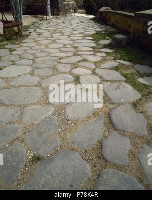 Magna Graecia. Cuma. Colonia greca fondata nel VIII secolo A.C. Vista ...