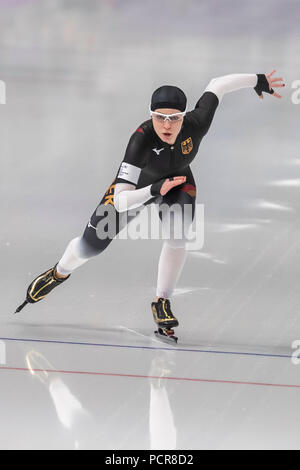 UHRIG Michelle (GER), pattinaggio di velocità, onde dopo la sua corsa ...