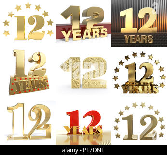 Buon compleanno numero 12, il biglietto di auguri per dodici anni nel ...