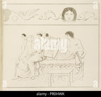 Plate 7, Collezione di incisioni di antichi vasi prevalentemente di ...