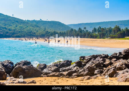 Fotografia di Goa mare spiaggia presi in vacanze di Natale durante il ...