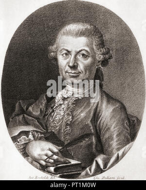 Carlo Gozzi, 1720 - 1806, un drammaturgo italiano, Historische ...