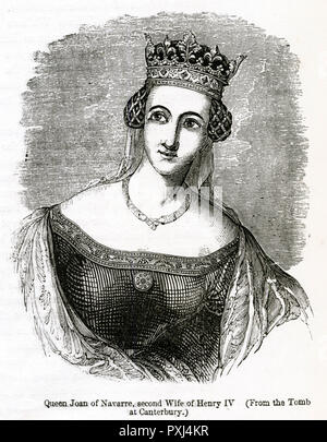 La tomba di Enrico IV e della sua regina Giovanna di Navarra nella ...