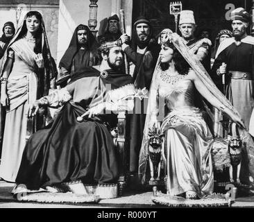 Salomone E SABA (1959) Gina Lollobrigida, Yul Brynner S03H 015 Foto ...