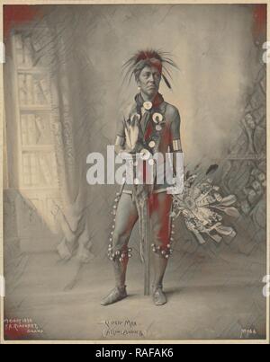 Cloud Man, Assiniboines, Adolph F. Muhr (americano, morto 1913), Frank ...