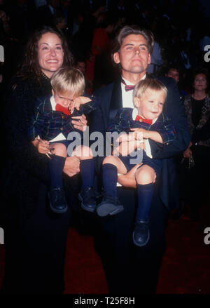 Città di Culver, CA - Marzo 8: Attori fratelli Dylan Sprouse e Cole Sprouse e genitori Melanie ...