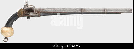 Piccole armi, pistole, Miquelet flintlock pistola, Impero Ottomano ...