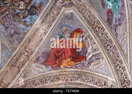 . LIPPI, Filippino Abramo affresco Cappella Strozzi, Santa Maria ...