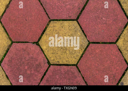 Pavimento di piastrelle, texture dello sfondo. Quadrato grigio ...